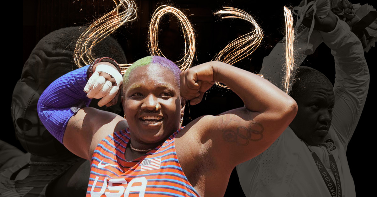 Héros féminin de l'année en sports extérieurs : Raven Saunders - Gayvox