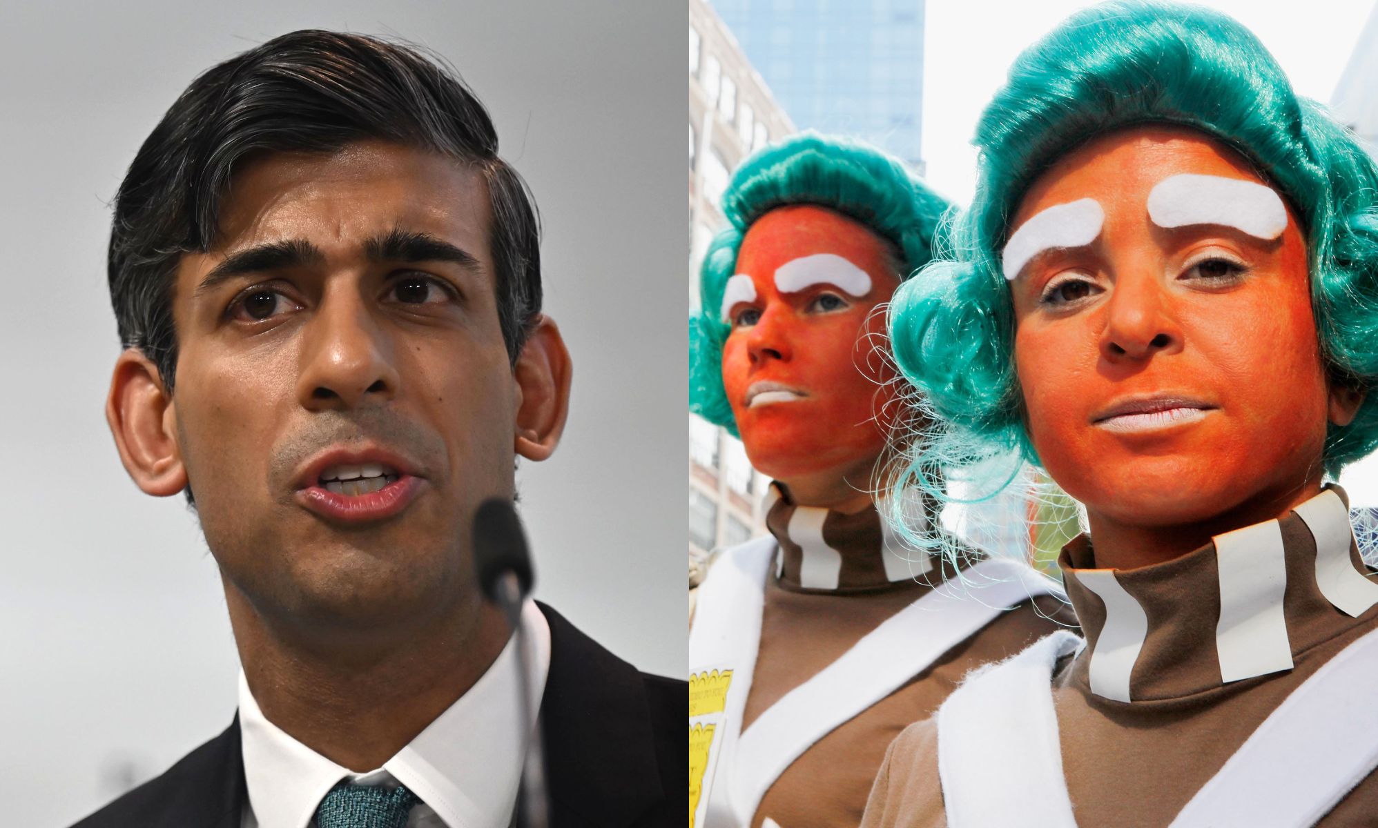Rishi Sunak se lance dans un débat houleux sur le fait que Oompa Loompas de Roald Dahl est non ...