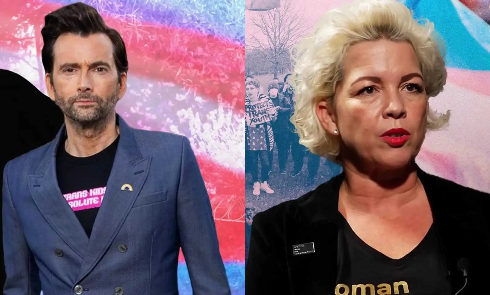 Posie Parker suggère que son allié trans, David Tennant, est un pédophile – et les fans ne l ...