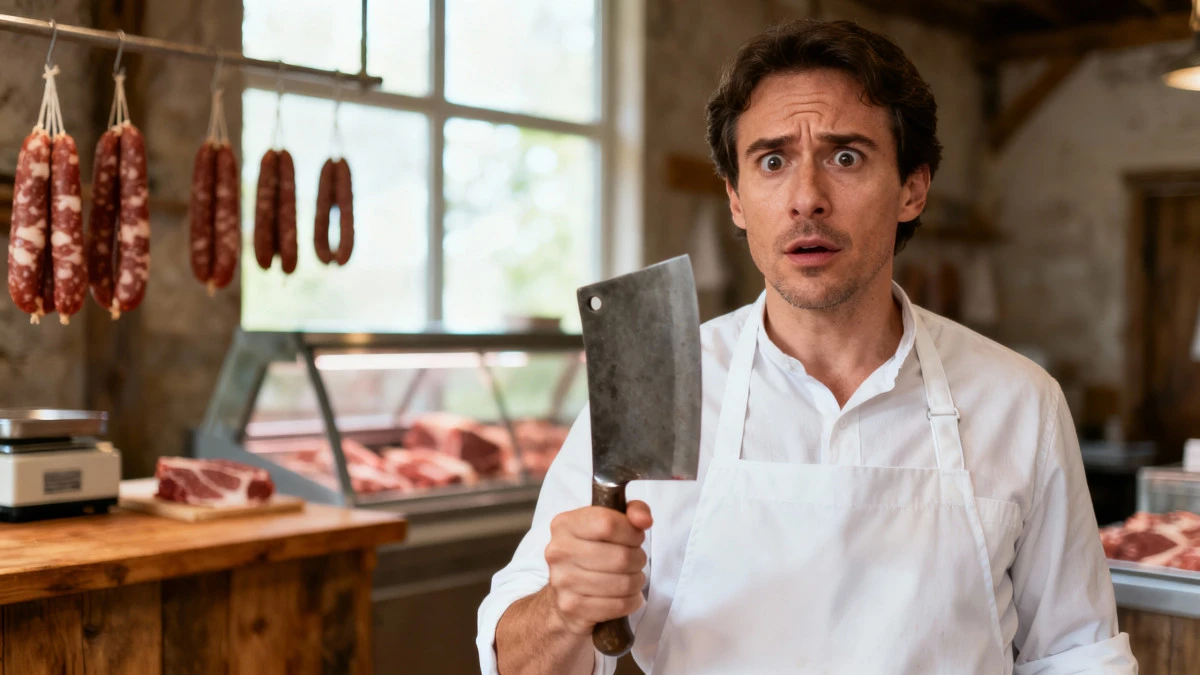 La réaction inattendue d’un boucher face à la visite surprise d ...